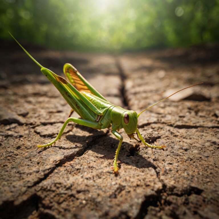 Spiritual Meaning of a Grasshopper in Your Path